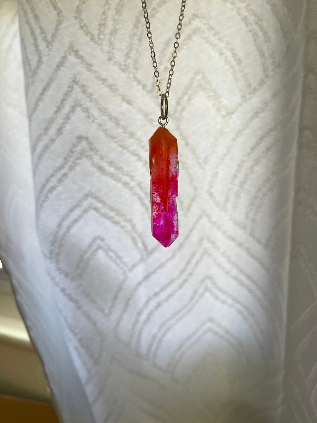 Customizable Crystal Necklaces Mixed Color Crystal Resin Crystal ...