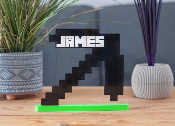 Personalized Minecraft Name Sign custom Minecraft - Etsy Canada
