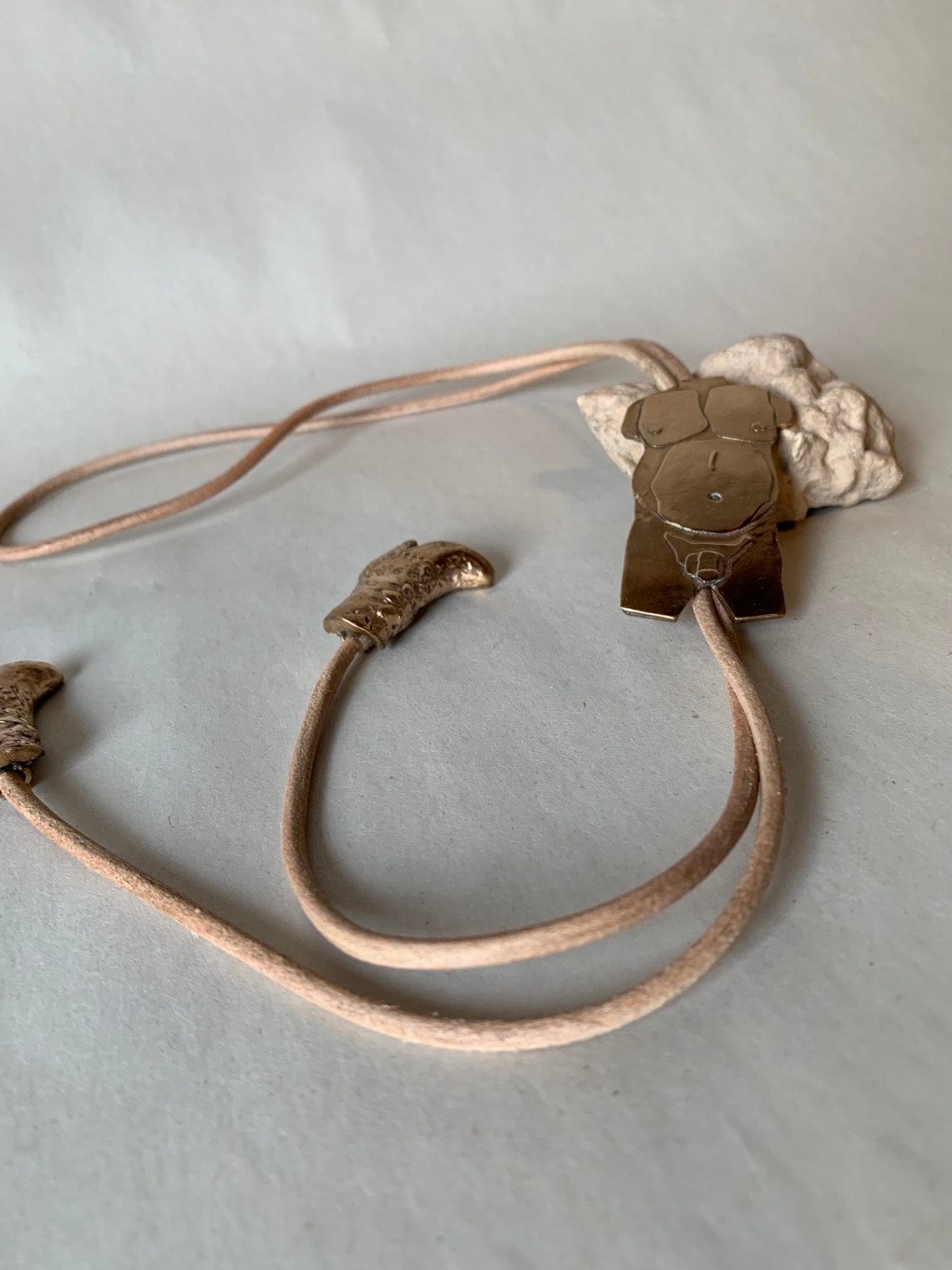 Bronze Body Bolo Tie With High Heeled Boots - Etsy