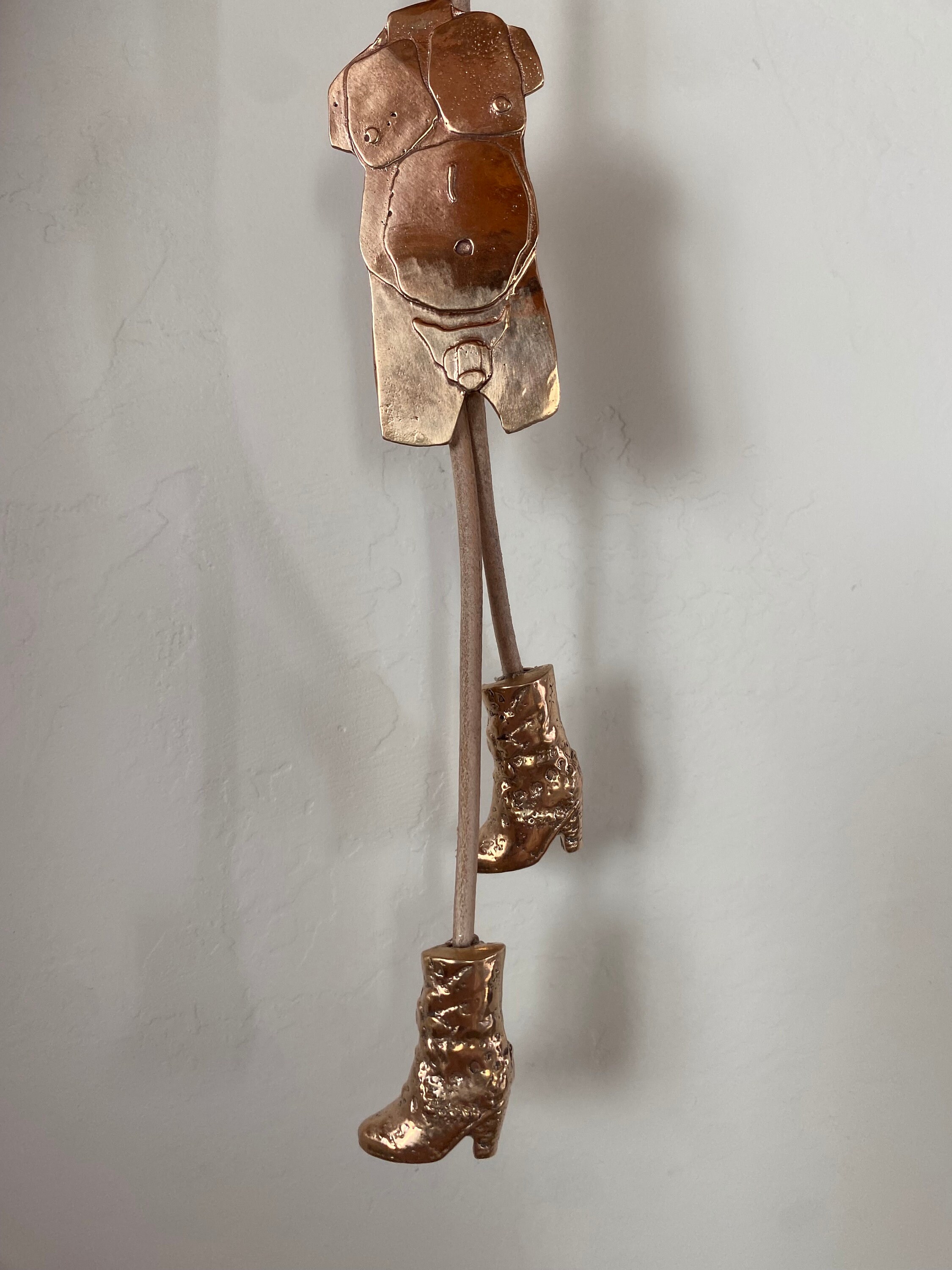 Bronze Body Bolo Tie With High Heeled Boots - Etsy