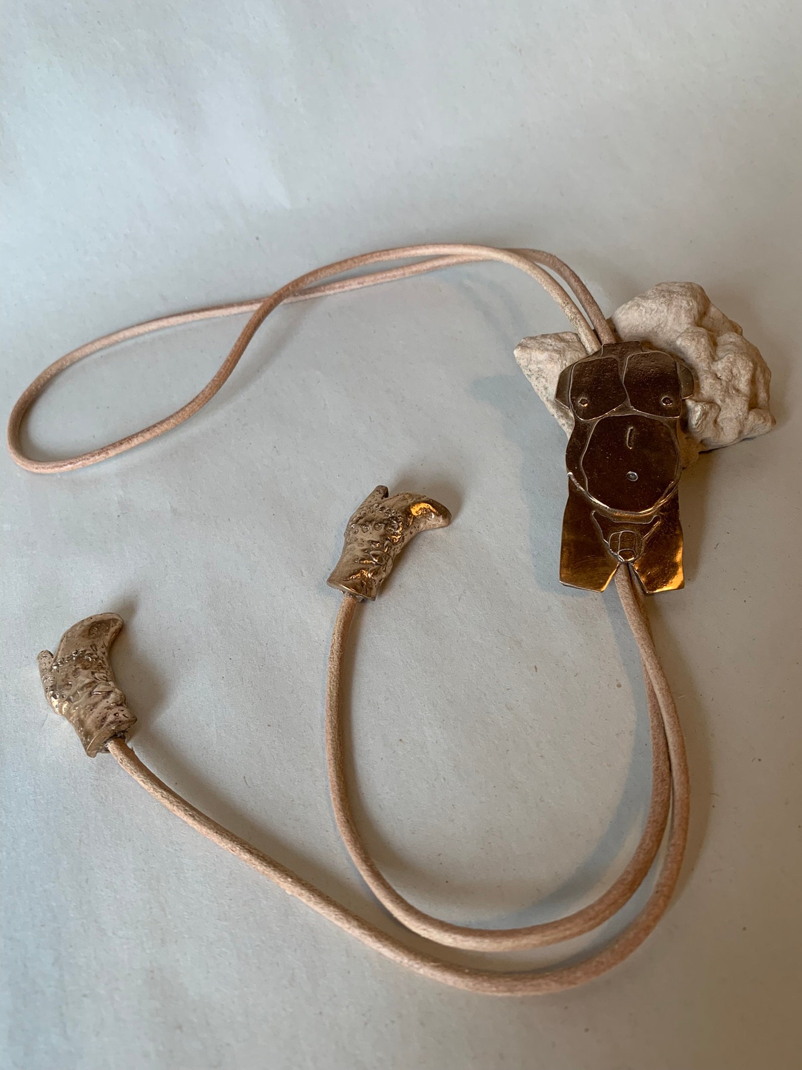 Bronze Body Bolo Tie With High Heeled Boots - Etsy