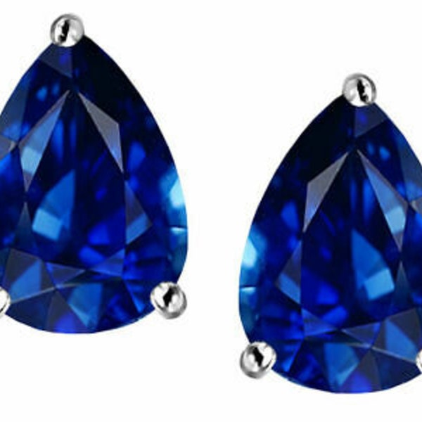 Pear Shape Sapphire - Etsy