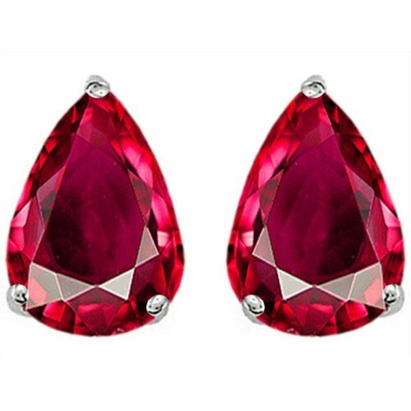 Ruby Earrings - Etsy