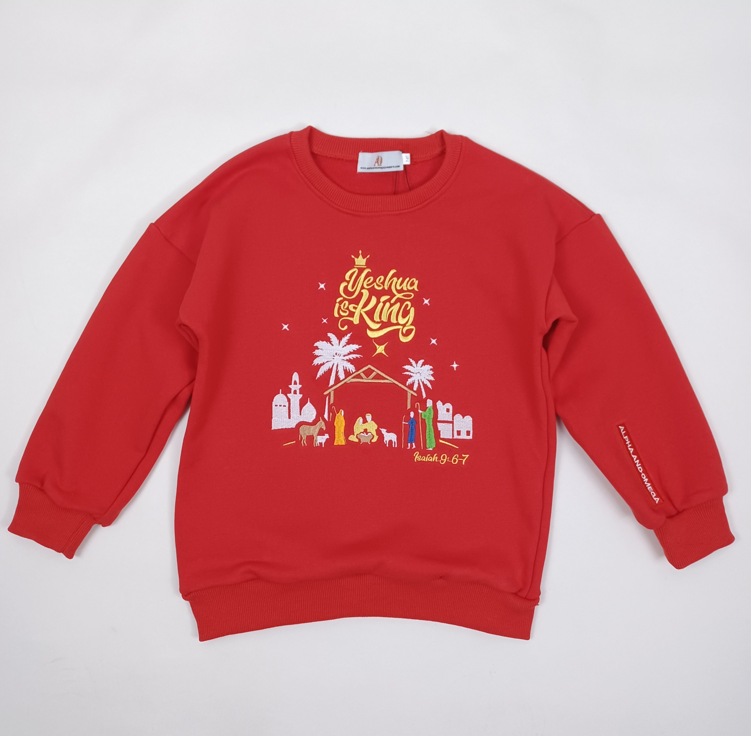 Kids' Jesus Sweatshirt, Nativity Sweatshirt, Nativity Scene, Christmas ...