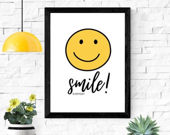 Kids Smile Print - Etsy