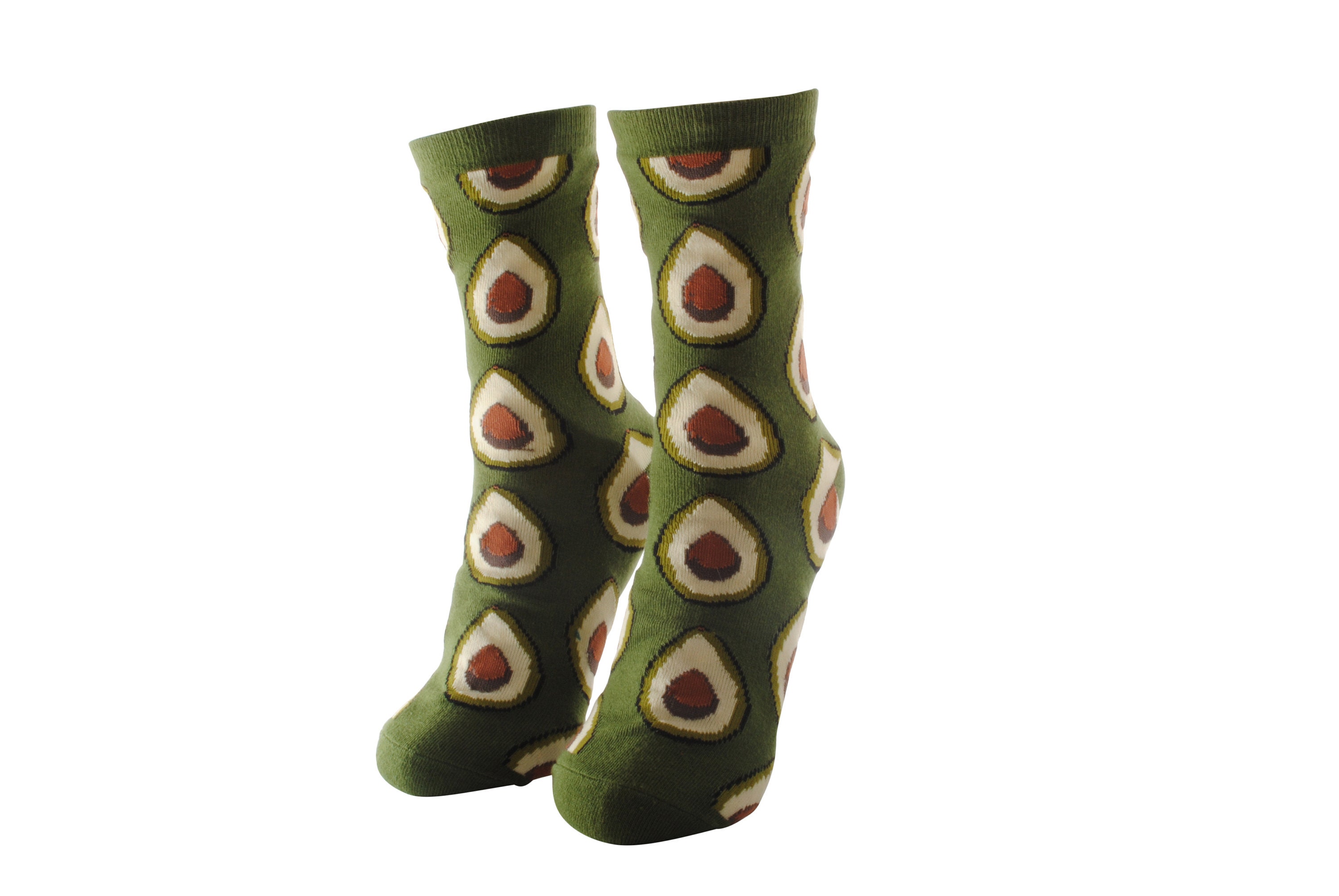 Novelty Funky Avocado Socks Christmas Gift Gift Boxed in Avocado Shaped ...