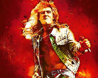 Vintage Original Poster 1983 Def Leppard on Stage 1980s | Etsy