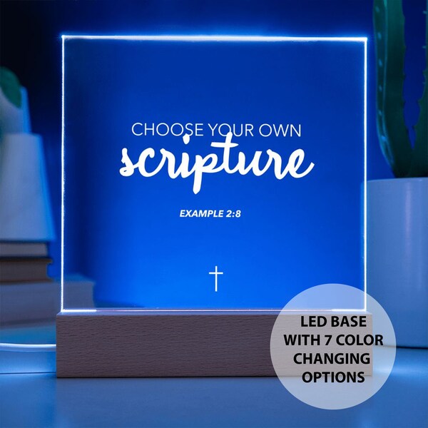 Bible Verse Plaque - Etsy