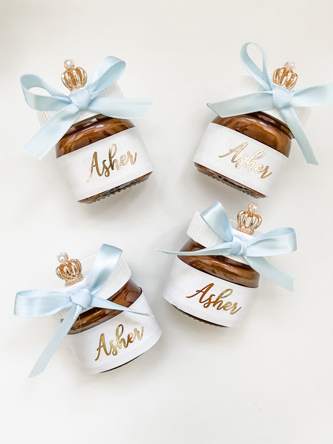 Personalized Nutella Jar for Baby Shower 20 Pcs - Etsy