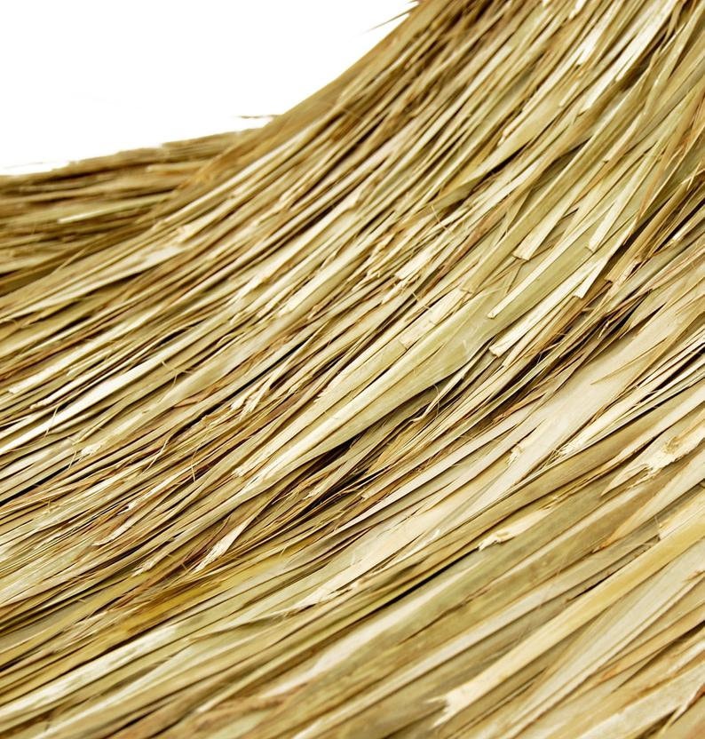 36" X 8 FT Mexican Thatch Tiki Palm Grass Mat Thatch Roll Best on the ...