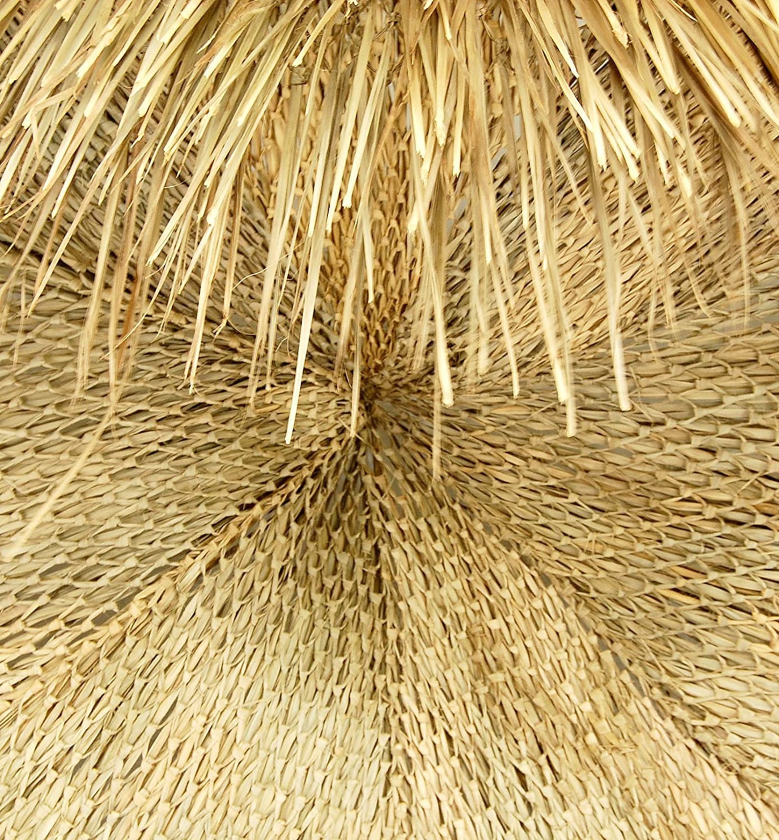 12ft Mexican Palm Grass Thatch, Palapa Umbrella Top Cover, Handmade ...