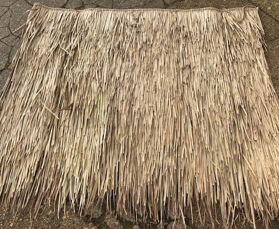 5 30x 5ft Mexican Palm Tiki Thatch Grass Panels | Etsy