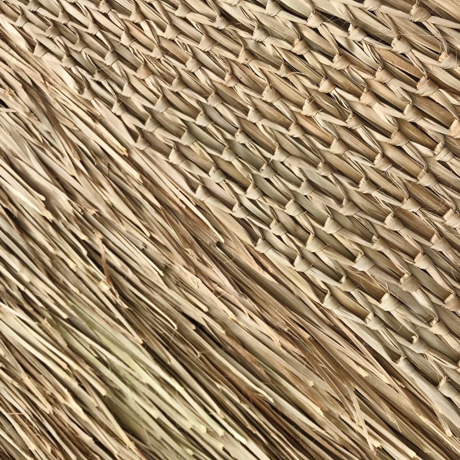 48"x 12ft Mexican Palm Tiki Thatch Grass Panels, Hand Woven Palapa ...