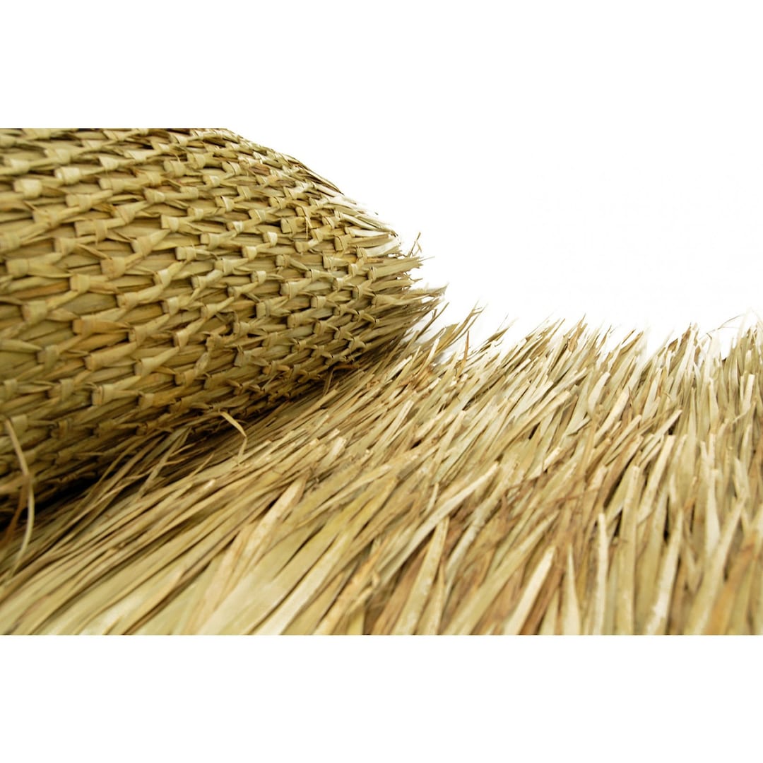 30"x 30 FT Mexican Thatch Tiki Palm Grass Mat Thatch Roll Best on the ...