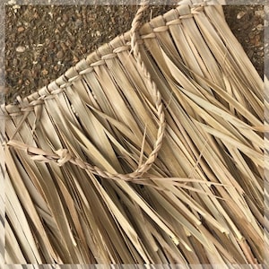 1- 36" X 40 FT Mexican Thatch Tiki Palm Grass Mat Best on the Market ...