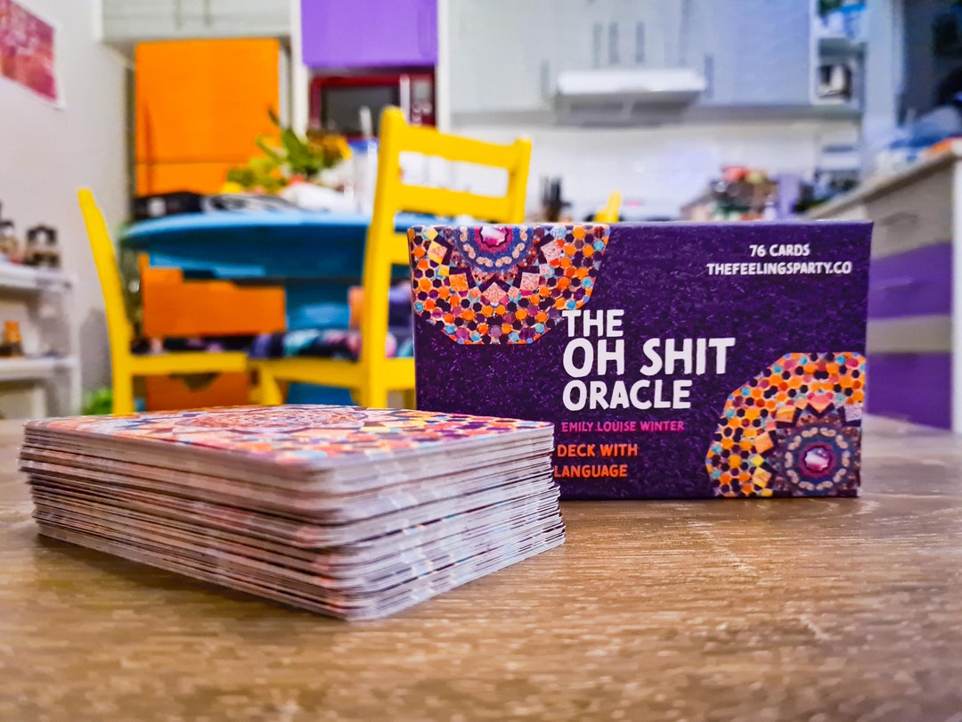 The Oh Shit Oracle Deck – Swearing and Sage Advice - Etsy