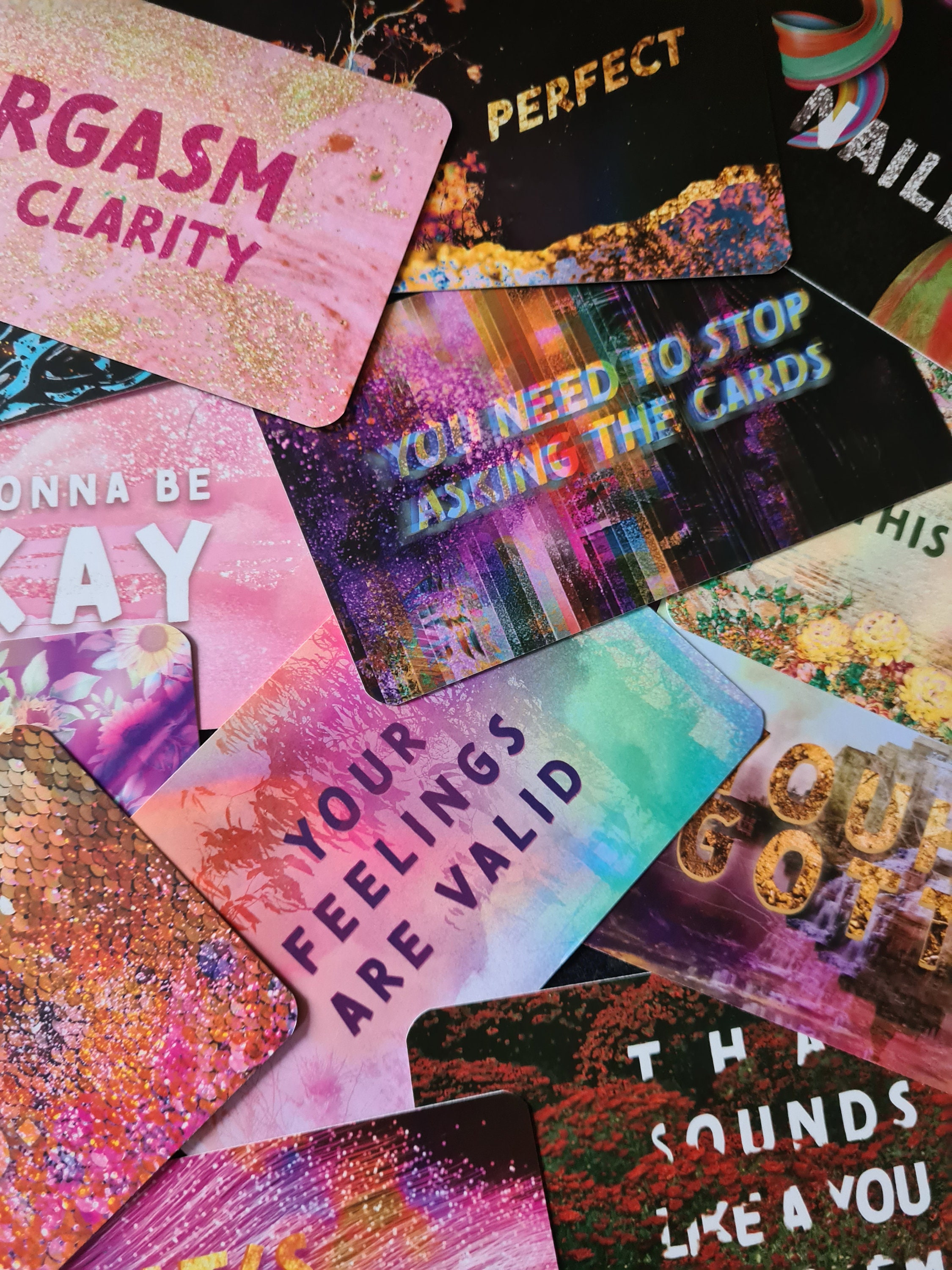 The Oh Shit Oracle - Oracle Deck With Swearing and Sage Words - Ideal ...