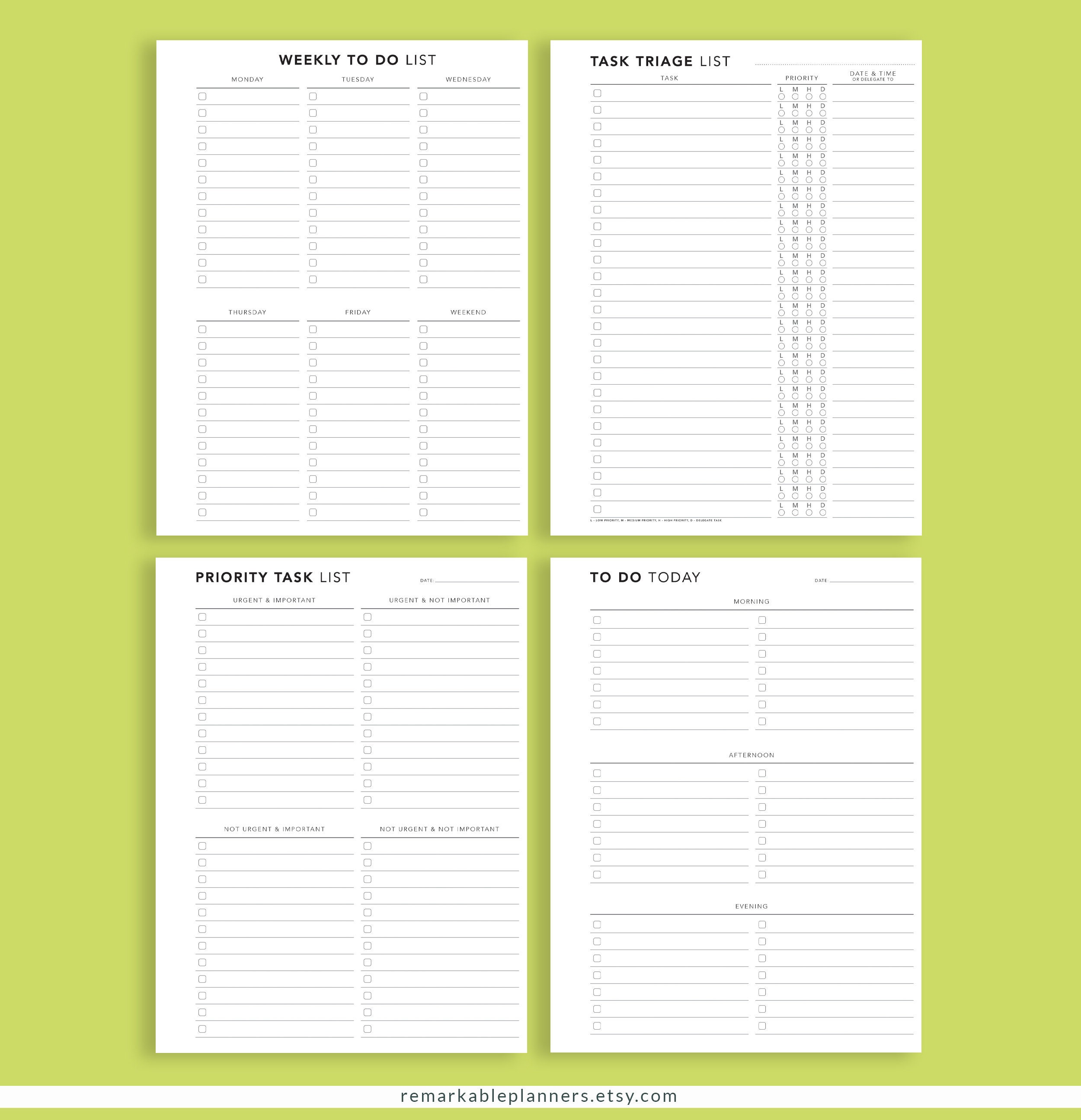 Remarkable 2 To Do List Template