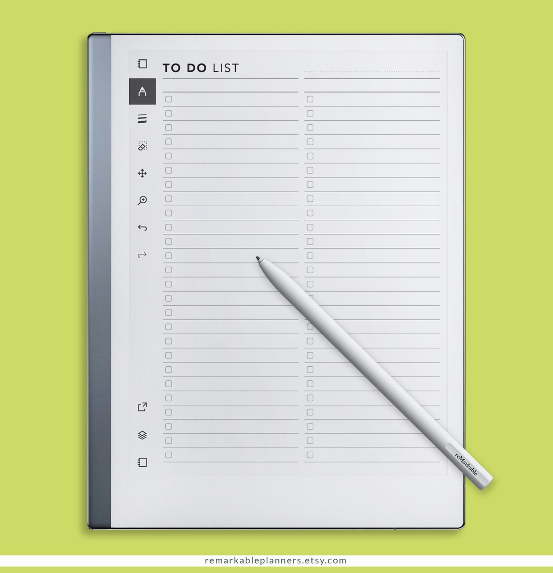 Remarkable 2 to Do List Task List Digital Planner Task - Etsy Canada