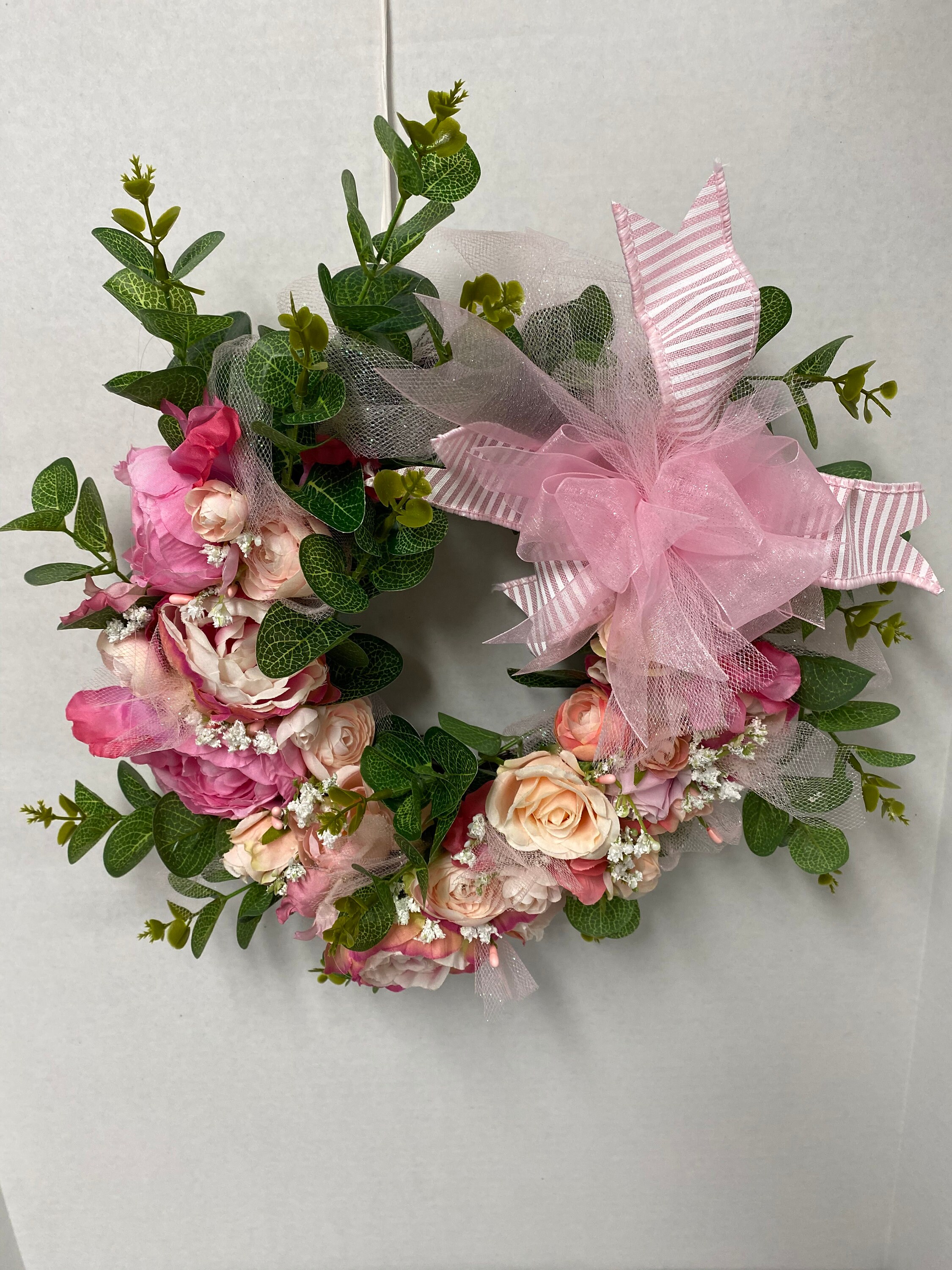 Corona floral regalo del día de las madres corona de acento | Etsy