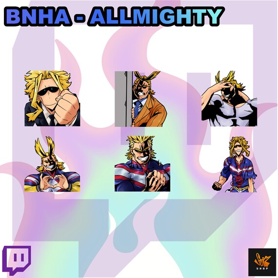 Craft Supplies & Tools MHA Scream Tokoyami Twitch Emote Embellishments ...