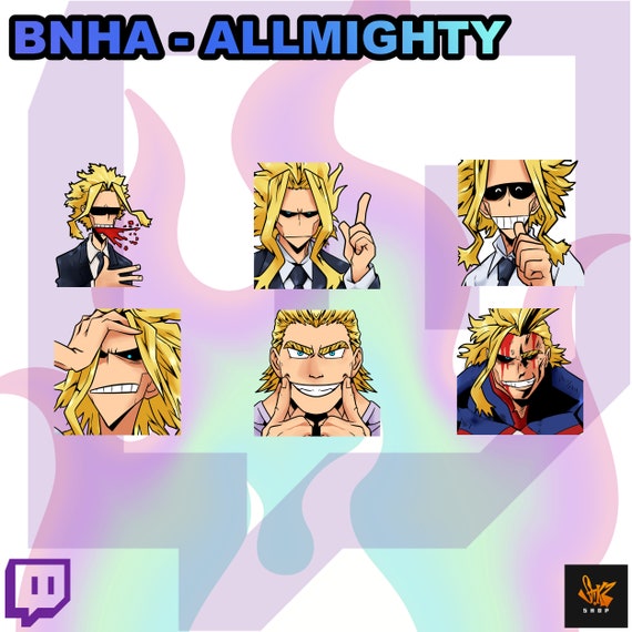 13 x Twitch Emotes Anime aus mha bnha mit meinem Style für | Etsy Schweiz