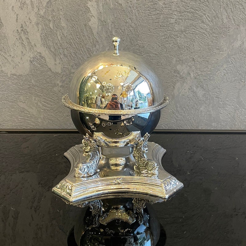 Caviar Silver Serving Dish - Etsy