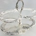 2-tier Cookie Stand, Cake Stand, Silver Plated Treats. Made With High ...