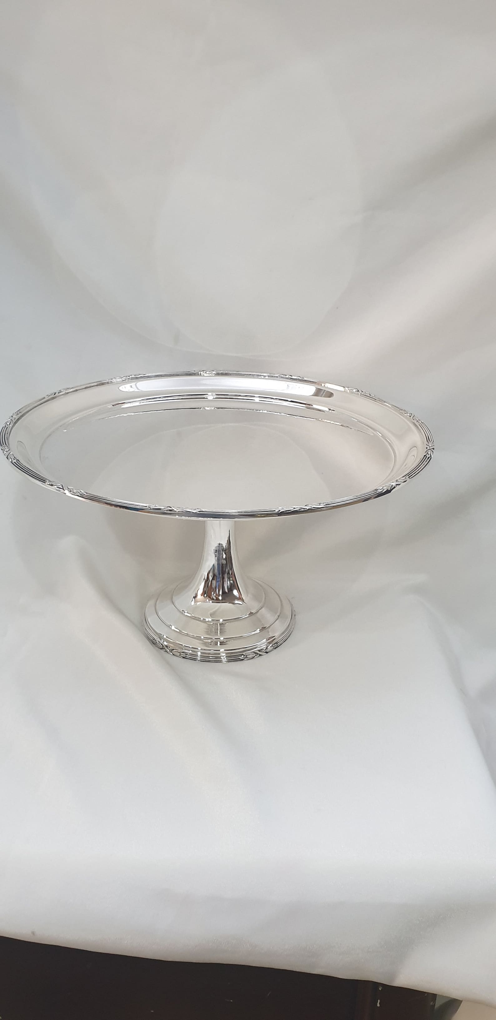 Silver Cake Stand, Wedding Cake Stand, Birthday Cake Stand, Martha ...