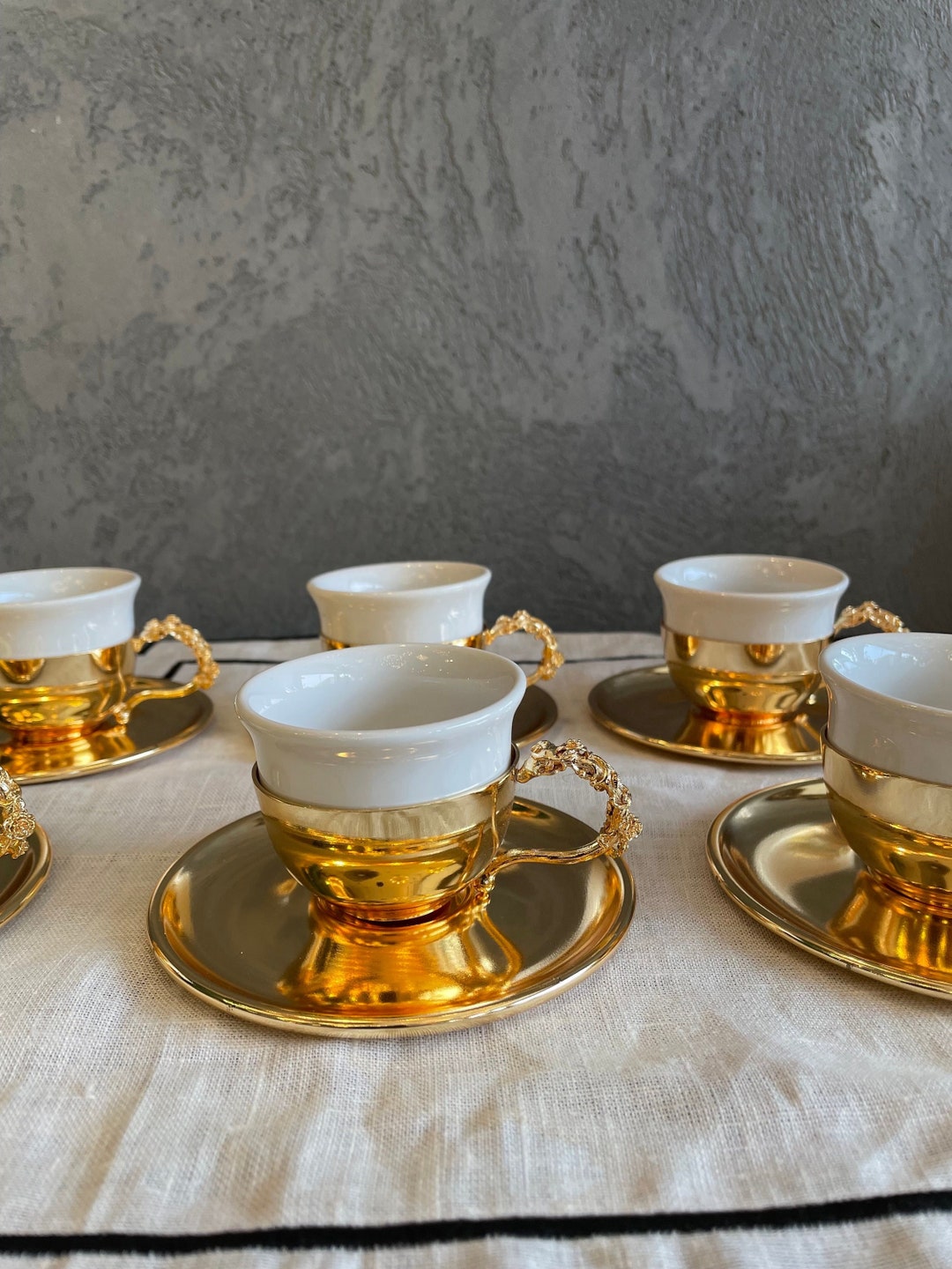 6 Piece Coffee Cup Set ,luxury Coffee Cup Set , Arabic Coffee Cups ...