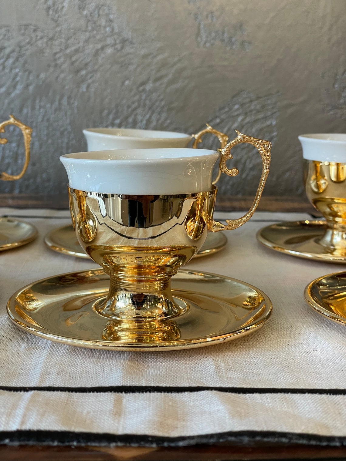 6 Piece Coffee Cup Set luxury Coffee Cup Set Arabic Coffee - Etsy