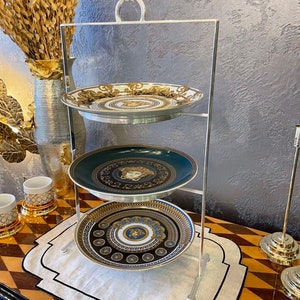3-tiers Stand Where You Can Present Your Dinner Plates - 3 Tiers Dinner ...
