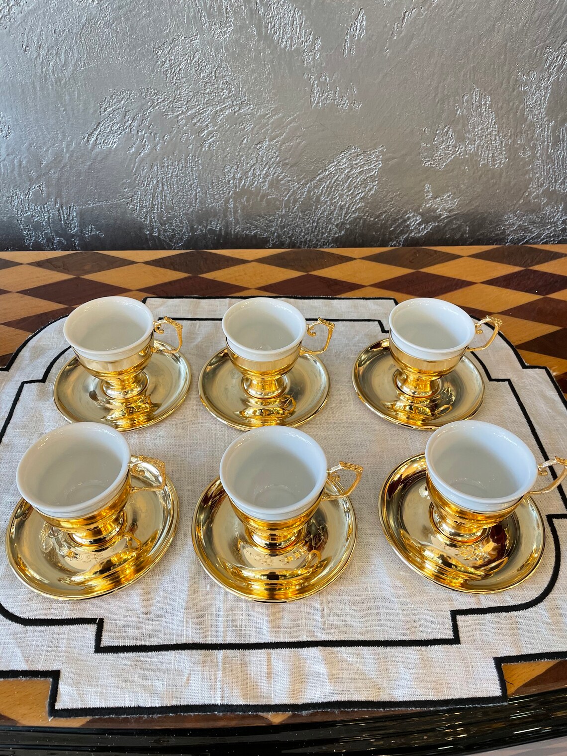 6 Piece Coffee Cup Set luxury Coffee Cup Set Arabic Coffee - Etsy