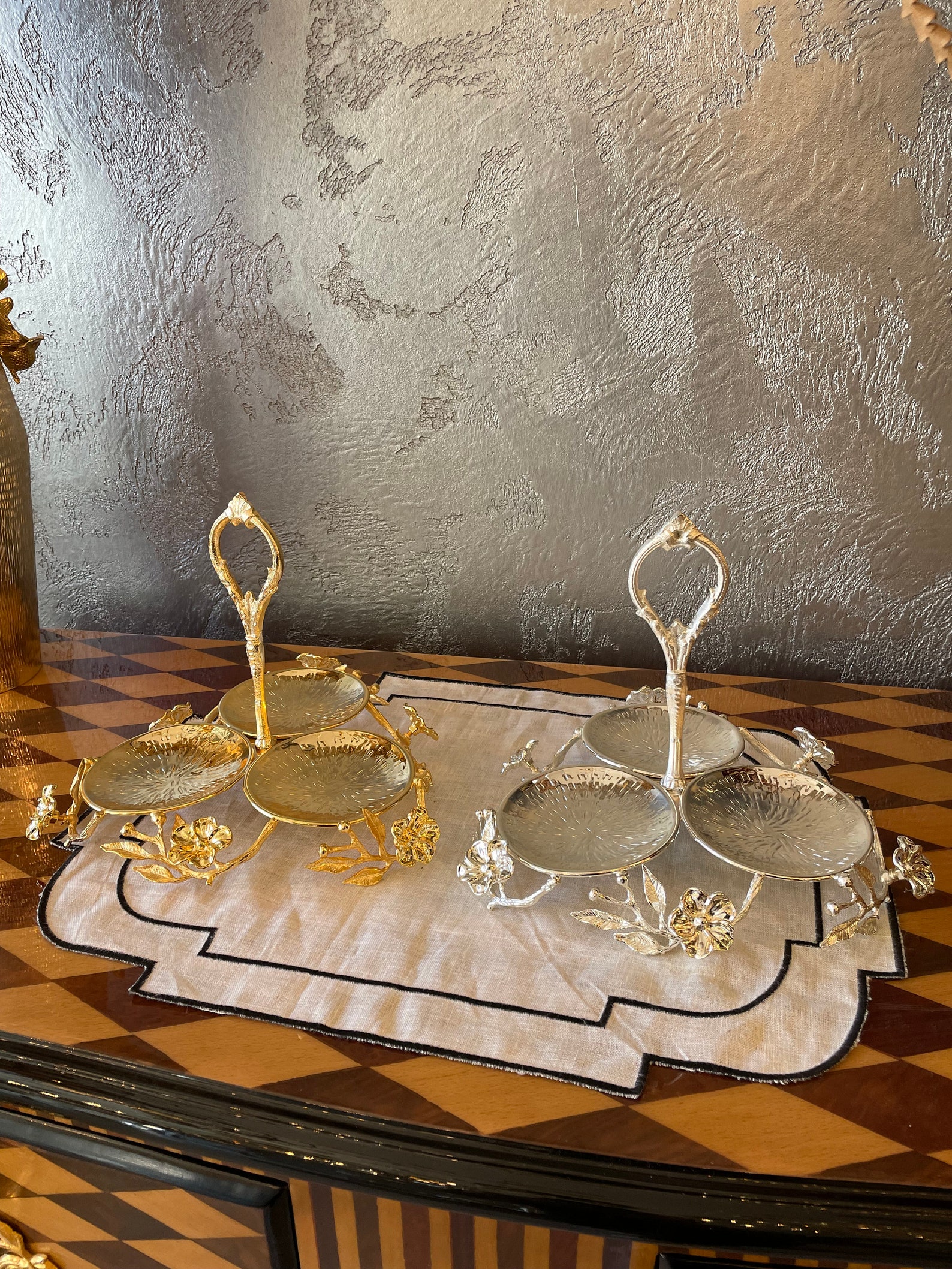 3-compartment Stand 3-compartment Snack Bowl 3-compartment - Etsy