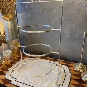 3-tiers Stand Where You Can Present Your Dinner Plates - 3 Tiers Dinner ...