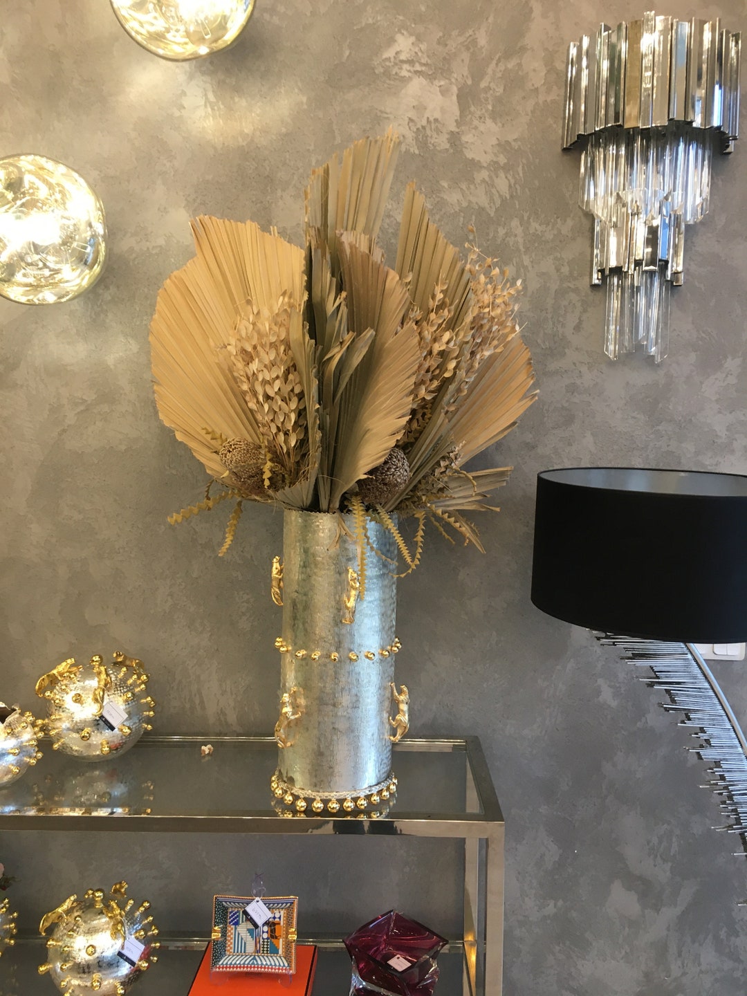 Our Handmade Silver Flower Pot That We Produce With Brass Materials. - Etsy