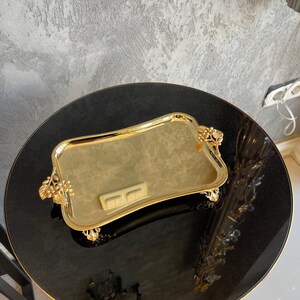 Coffee Cup Tray, Rectangular Silver Tray, Serving Tray, Hand ...