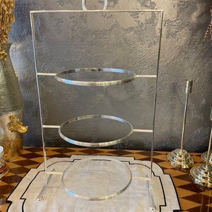 3-tiers Stand Where You Can Present Your Dinner Plates - 3 Tiers Dinner ...