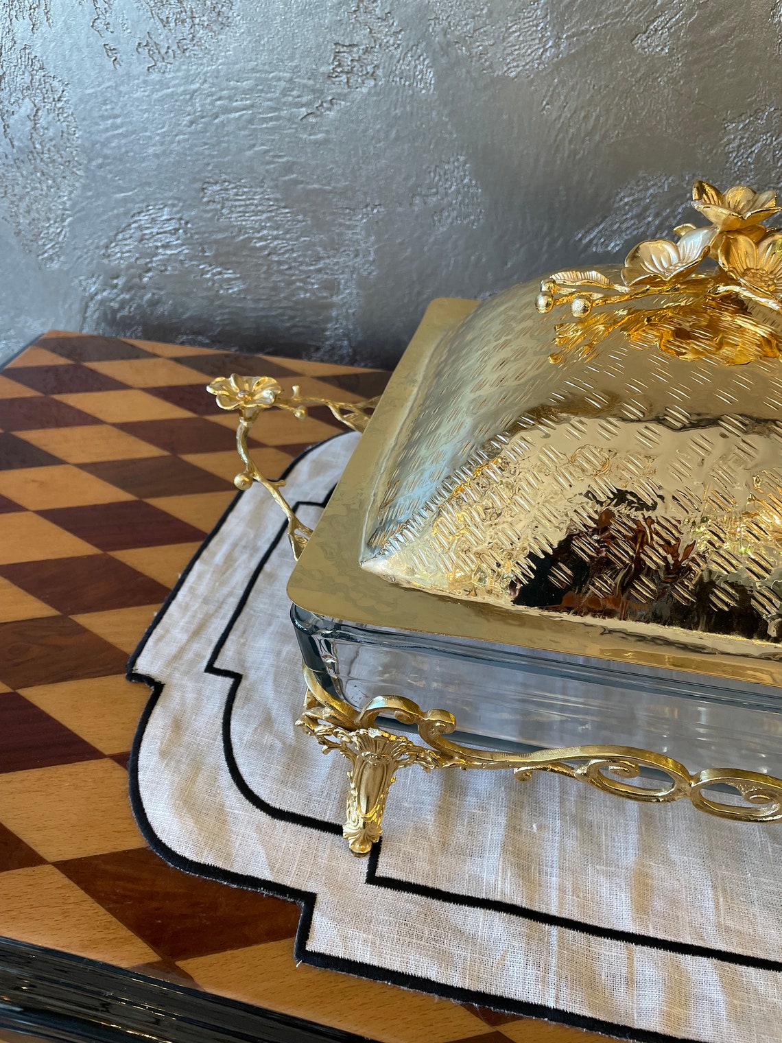 Chafing Food Warmer Silver Plated Buffet Gold Buffet Sets - Etsy