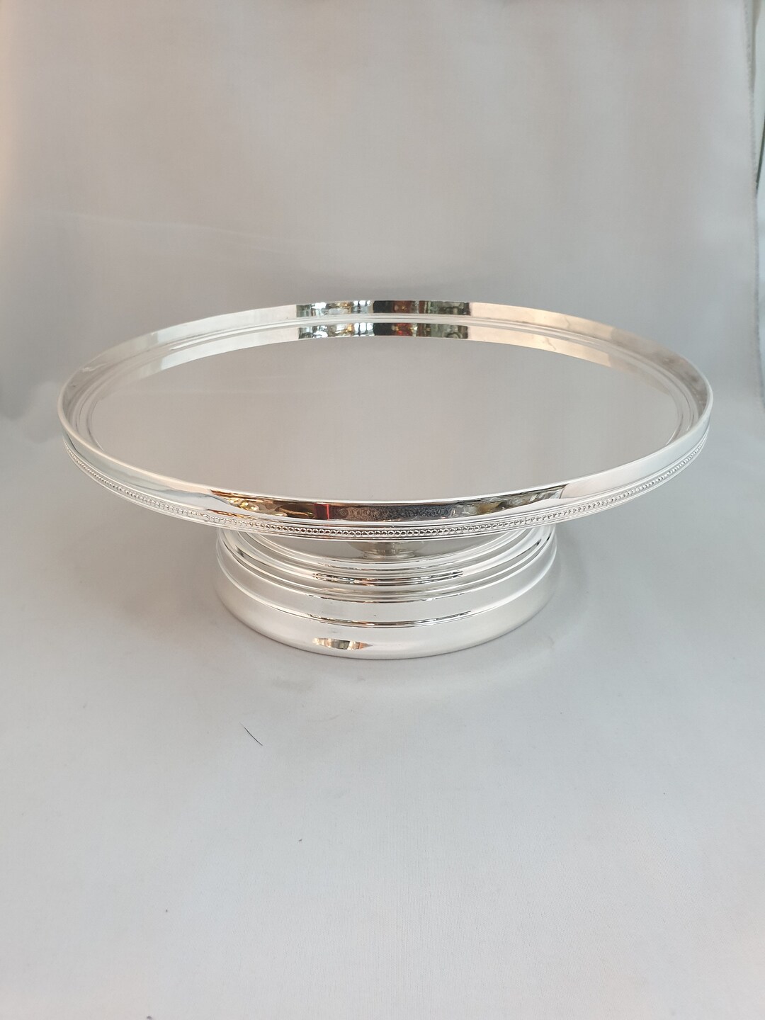 Silver Cake Stand, Wedding Cake Stand, Birthday Cake Stand, Martha ...
