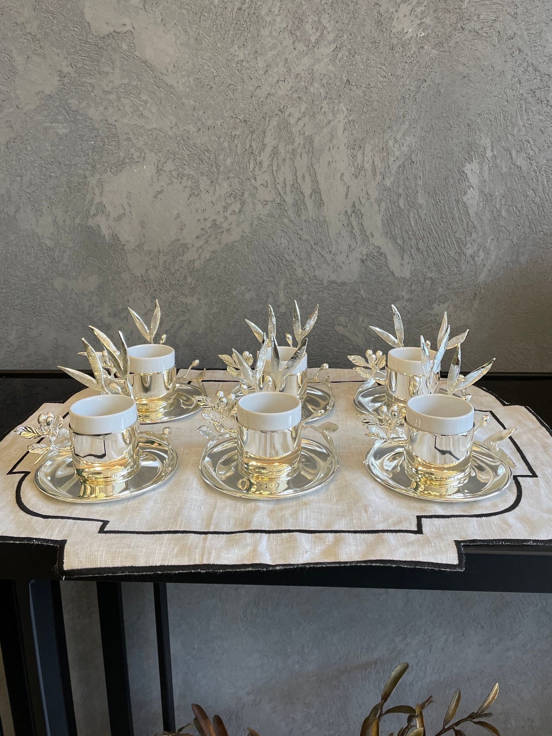 6 Piece Coffee Cup Set ,luxury Coffee Cup Set , Arabic Coffee Cups ...