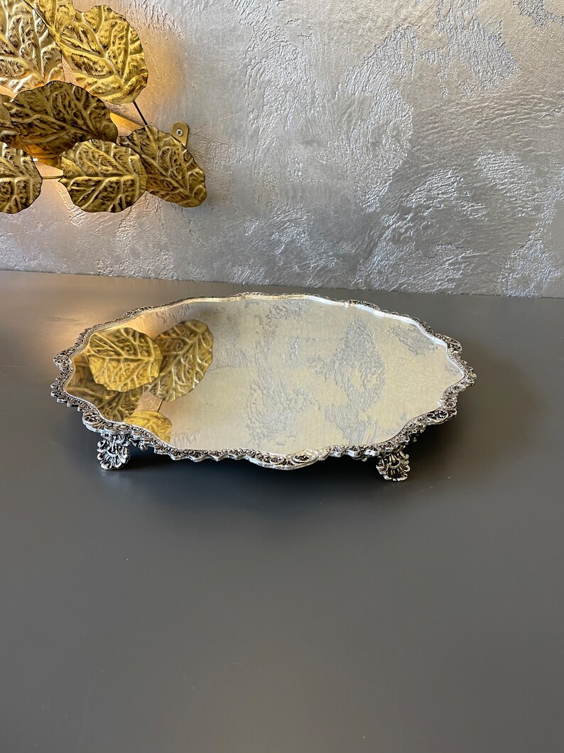 Silver Cake Stand, Wedding Cake Stand, Birthday Cake Stand, Martha ...