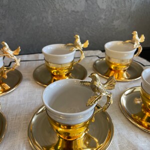 6 Piece Coffee Cup Set ,luxury Coffee Cup Set , Arabic Coffee Cups ...