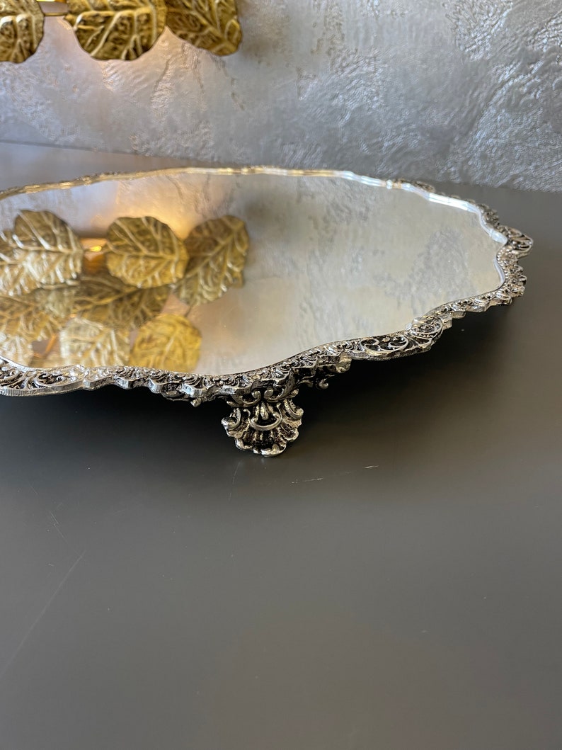 Silver Cake Stand, Wedding Cake Stand, Birthday Cake Stand, Martha ...