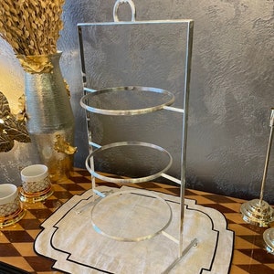 3-tiers Stand Where You Can Present Your Dinner Plates - 3 Tiers Dinner ...