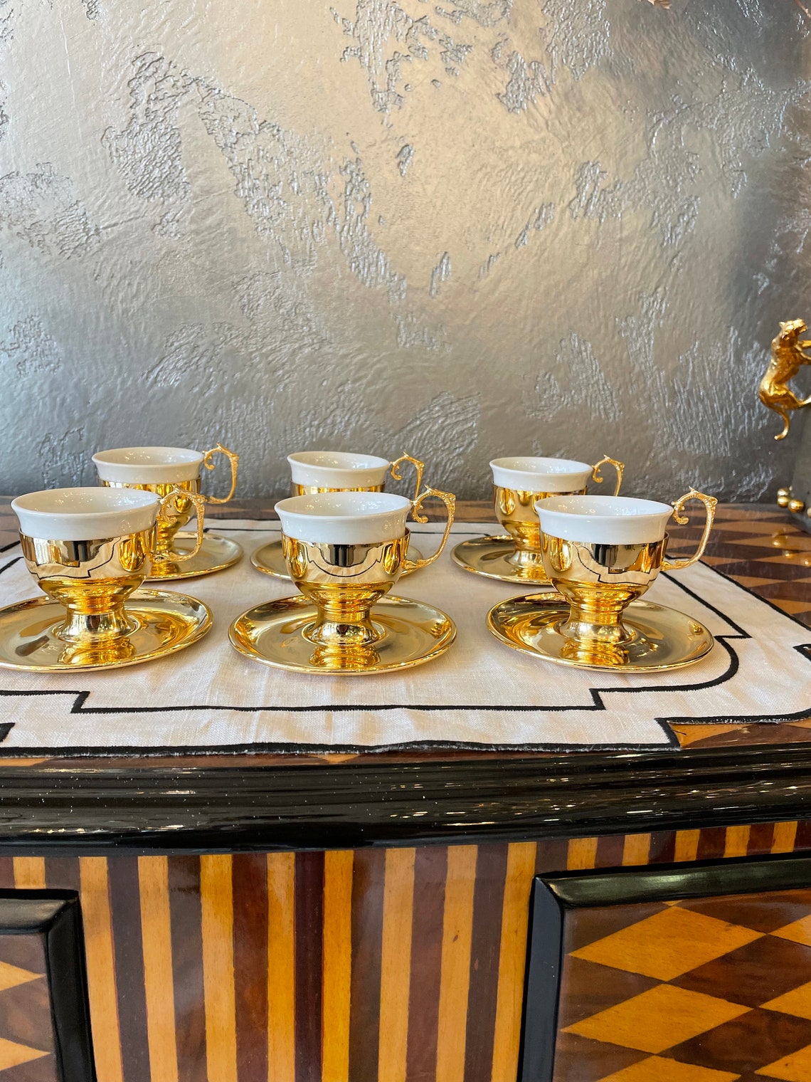 6 Piece Coffee Cup Set luxury Coffee Cup Set Arabic Coffee - Etsy