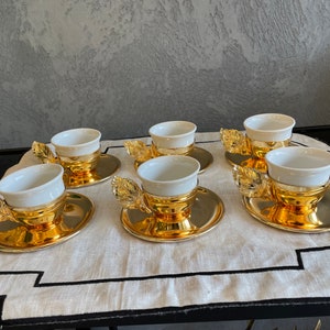 6 Piece Coffee Cup Set ,luxury Coffee Cup Set , Arabic Coffee Cups ...
