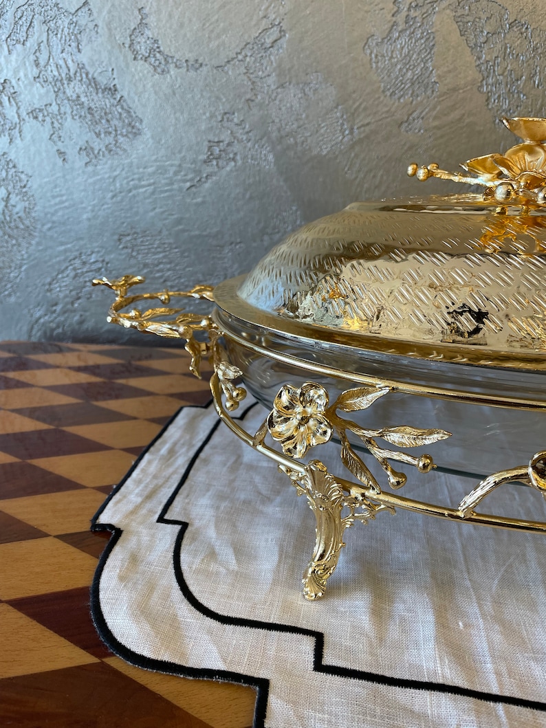 Chafing Food Warmer Silver Plated Buffet Gold Buffet Sets - Etsy