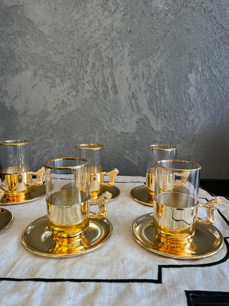 6 Piece Coffee Cup Set luxury Coffee Cup Set Arabic Coffee - Etsy