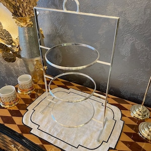 3-tiers Stand Where You Can Present Your Dinner Plates - 3 Tiers Dinner ...